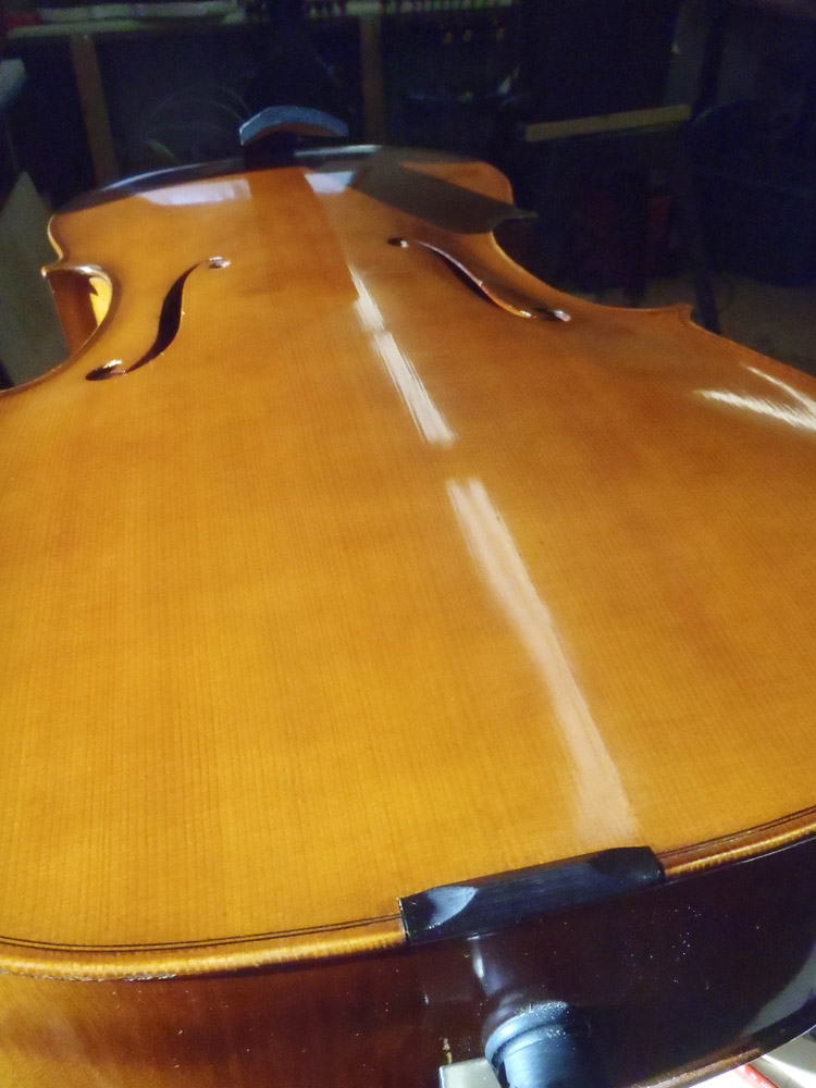Cello Saddle Crack – Bloomington String Instruments